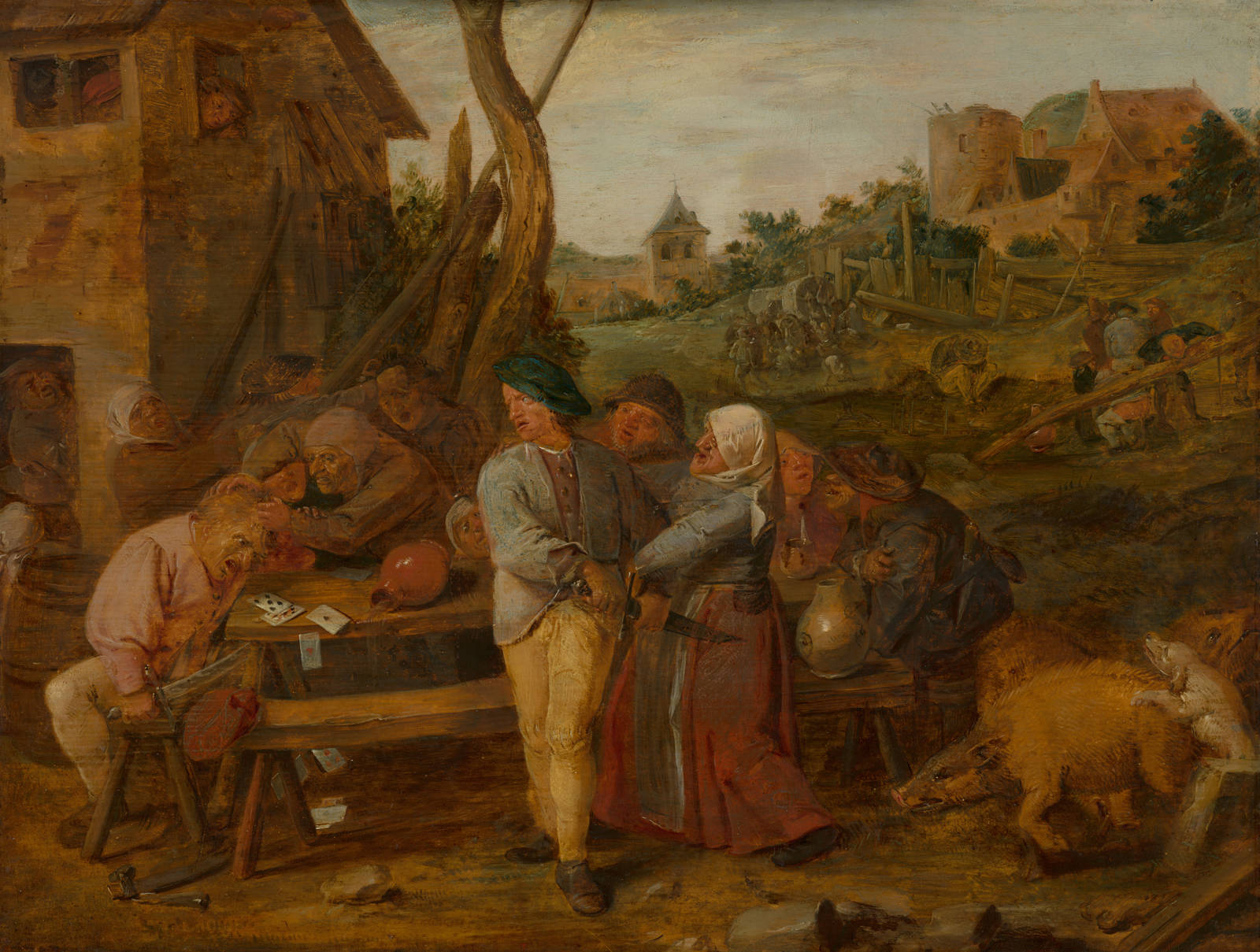Fighting Peasants | Mauritshuis