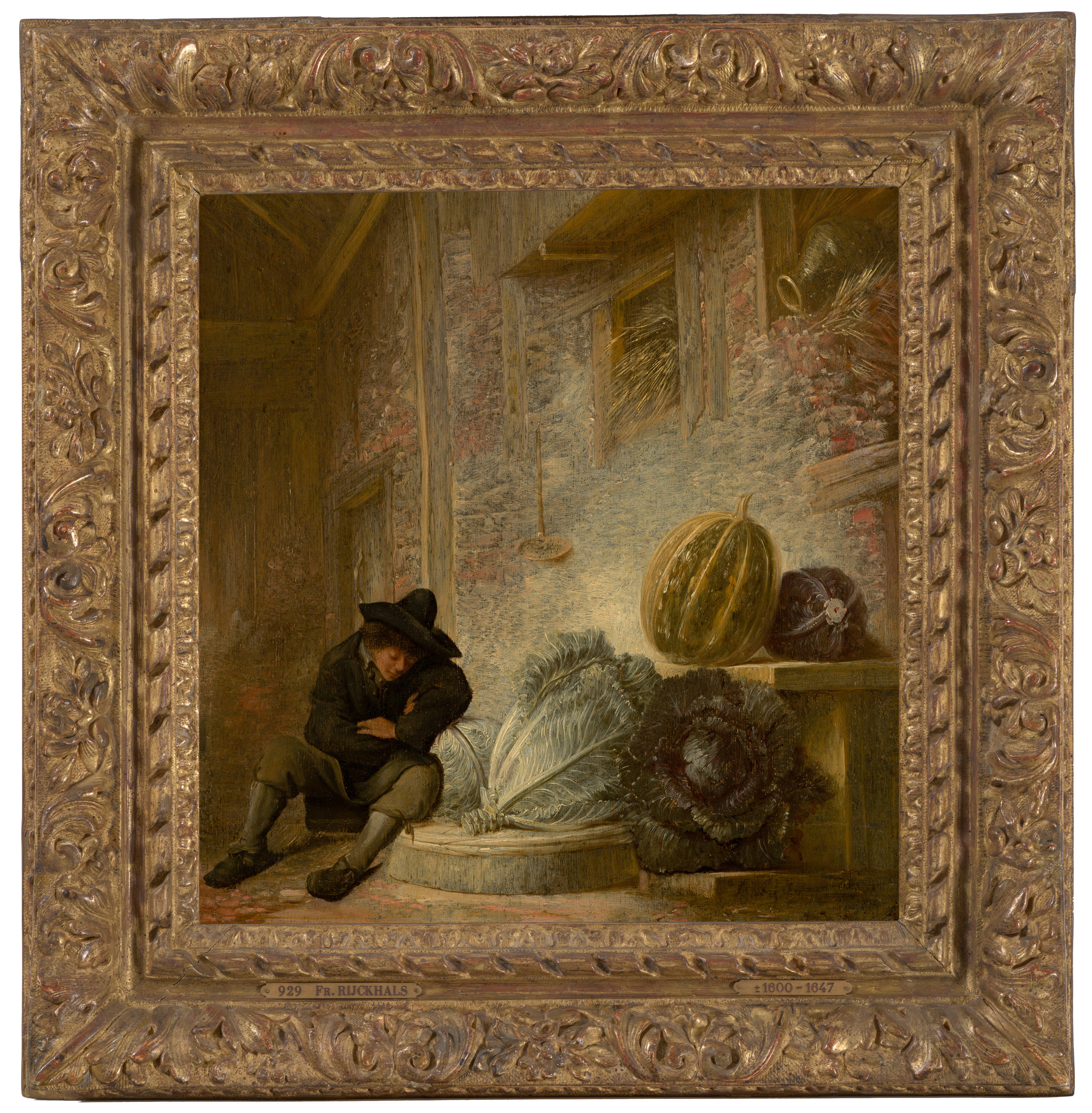Boy Sleeping in a Barn | Mauritshuis