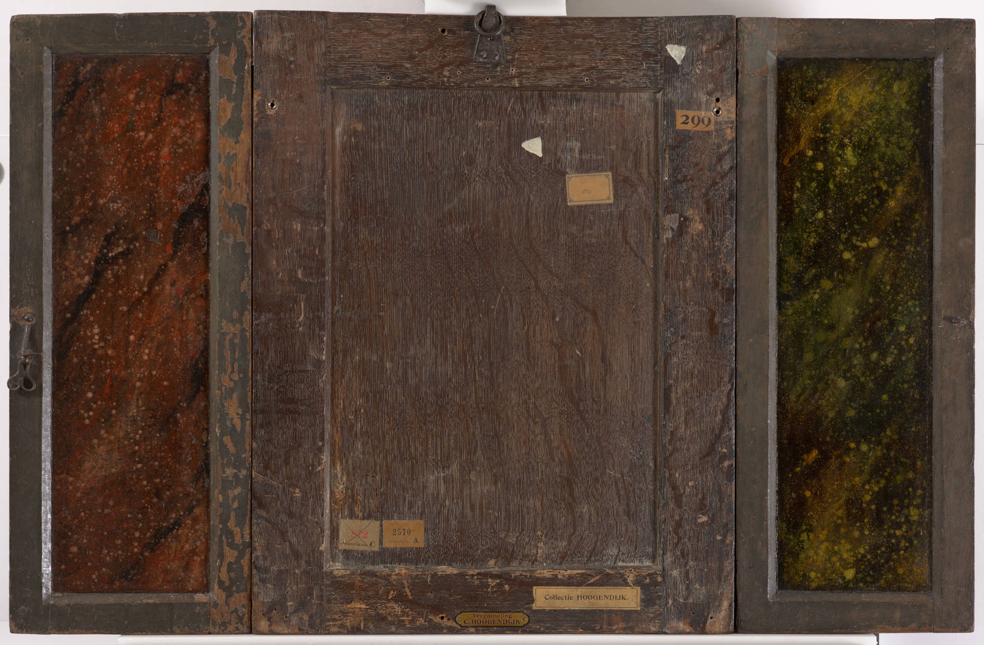 Jan Provoost Triptych with the Virgin and Child, John the Evangelist and Mary Magdalene ...