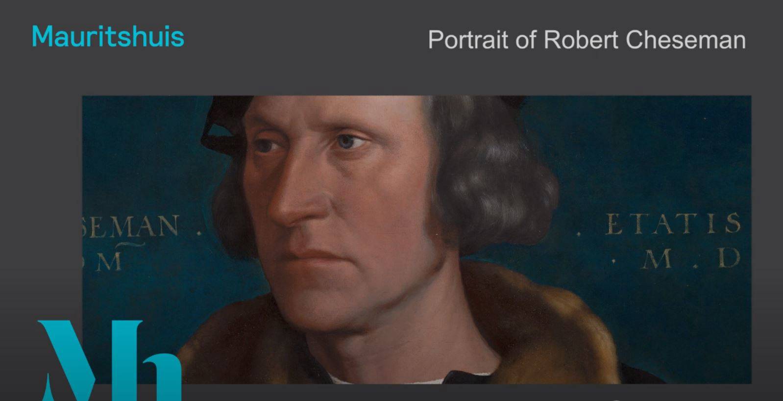 Hans Holbein de Jonge Portret van Robert Cheseman (1485-1547) | Mauritshuis