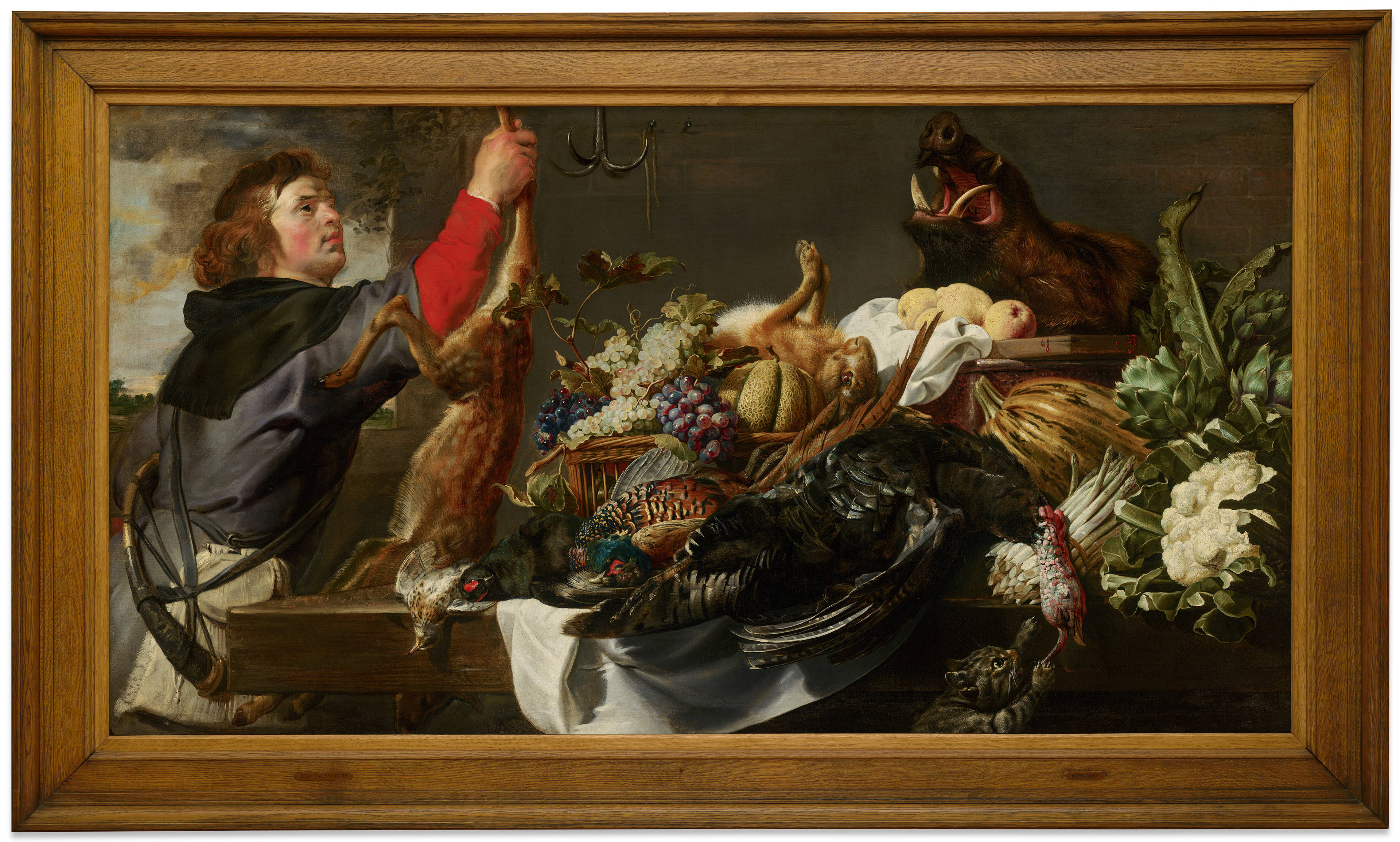 Frans Snijders Stilleven met een jager | Mauritshuis